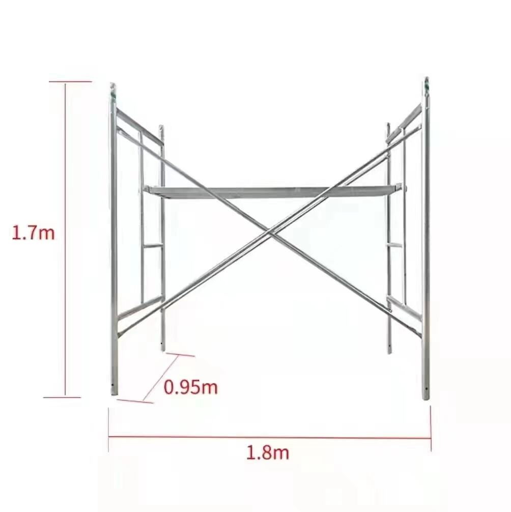 Factory H Frame Scaffold Heavy-duty Hot-dip Galvanized Ladder H Frame Scaffolding Customized for ...
